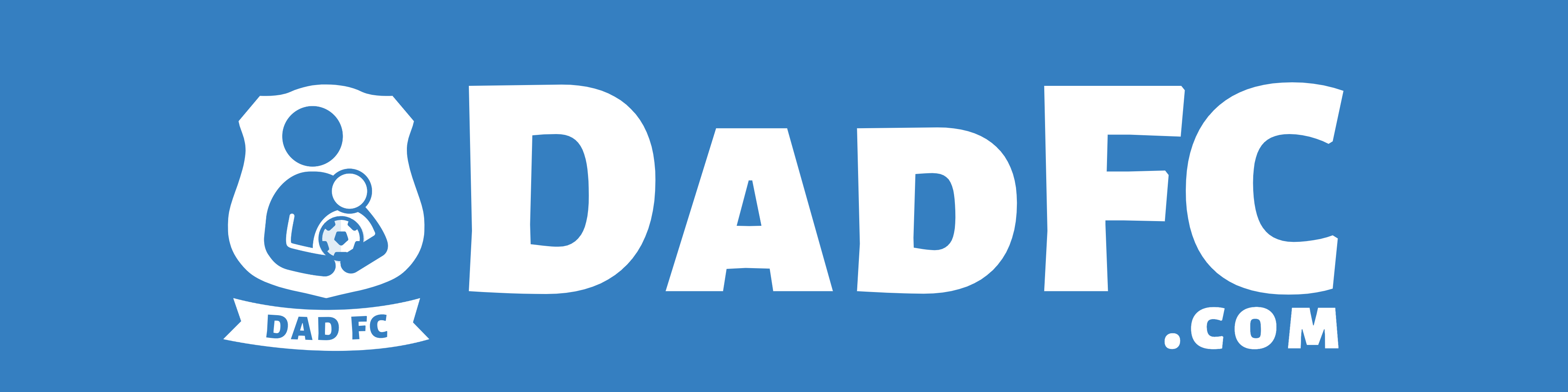THE NEW DAD F.C. LOGO - AS VOTED BY YOU, THE FANS - Dad F.C.